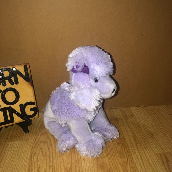 Ty | Other | Ty Purple Poodle Stuffed Animal Super Cute | Poshmark